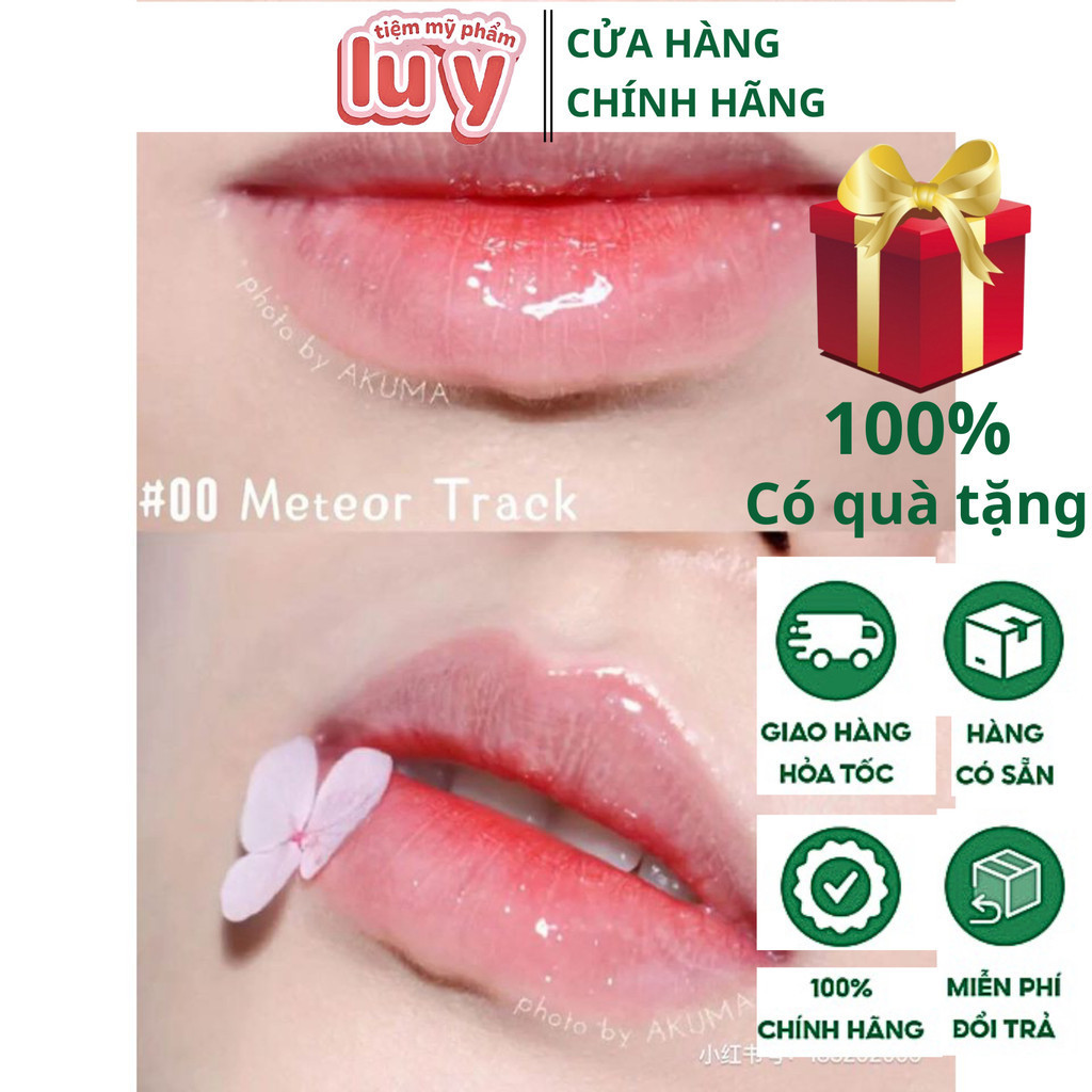 Son Tint Bóng Romand Juicy Lasting Tint Glasting Tint Siêu Lì Căng