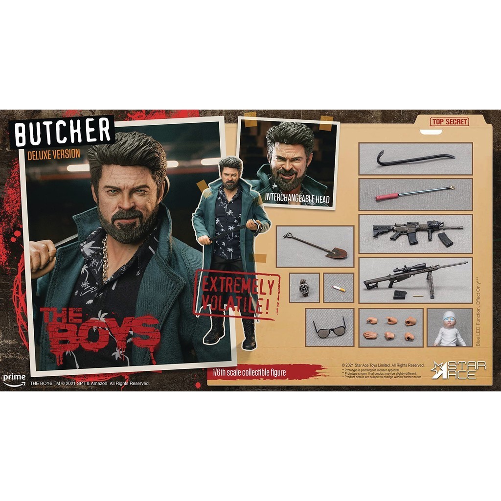 Star Ace Toys THE BOYS Billy Butcher Deluxe Ver. | Shopee Việt Nam