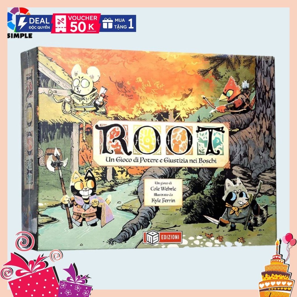( mưa sale ) Leder Games Root Board Game | Bộ trò chơi Root - Khu Rừng ...