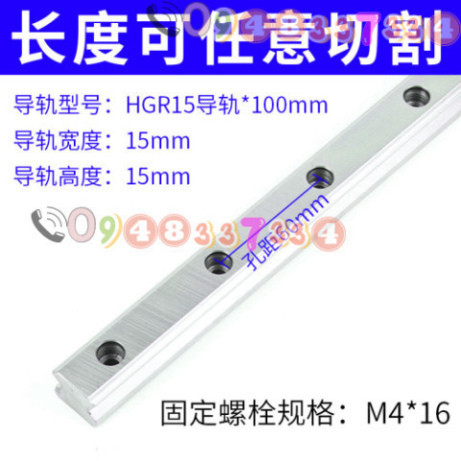 Tai Le Dẫn Hướng Tuyến Tính Thanh Trượt Trượt Ray Tuyến Tính HGH/Hgw ...