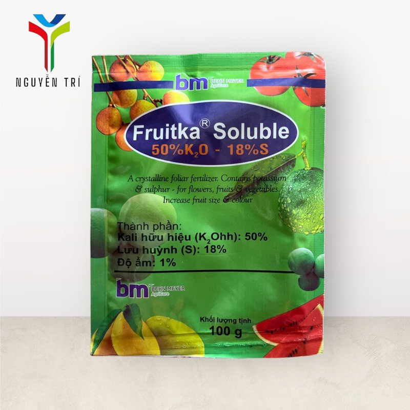 Phân Kali Sulphat mẫu mới - Fruitka Soluble - 100gr | Shopee Việt Nam
