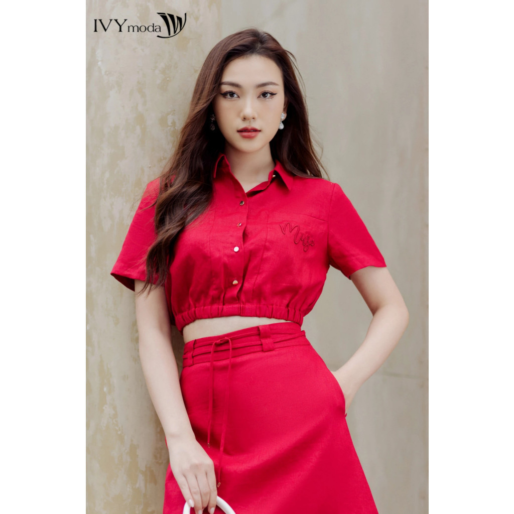 Áo croptop Muse set nữ IVY moda MS 16M8303 | Shopee Việt Nam