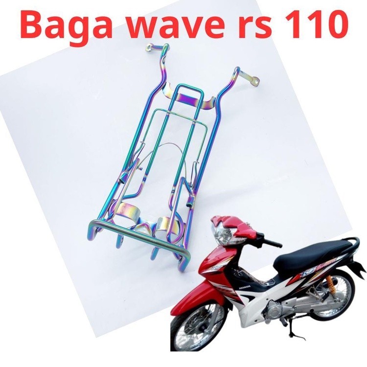 baga xe wave rs s 110 10li hàng dày dặn chắc chắn inox 7 màu titan siêu ...