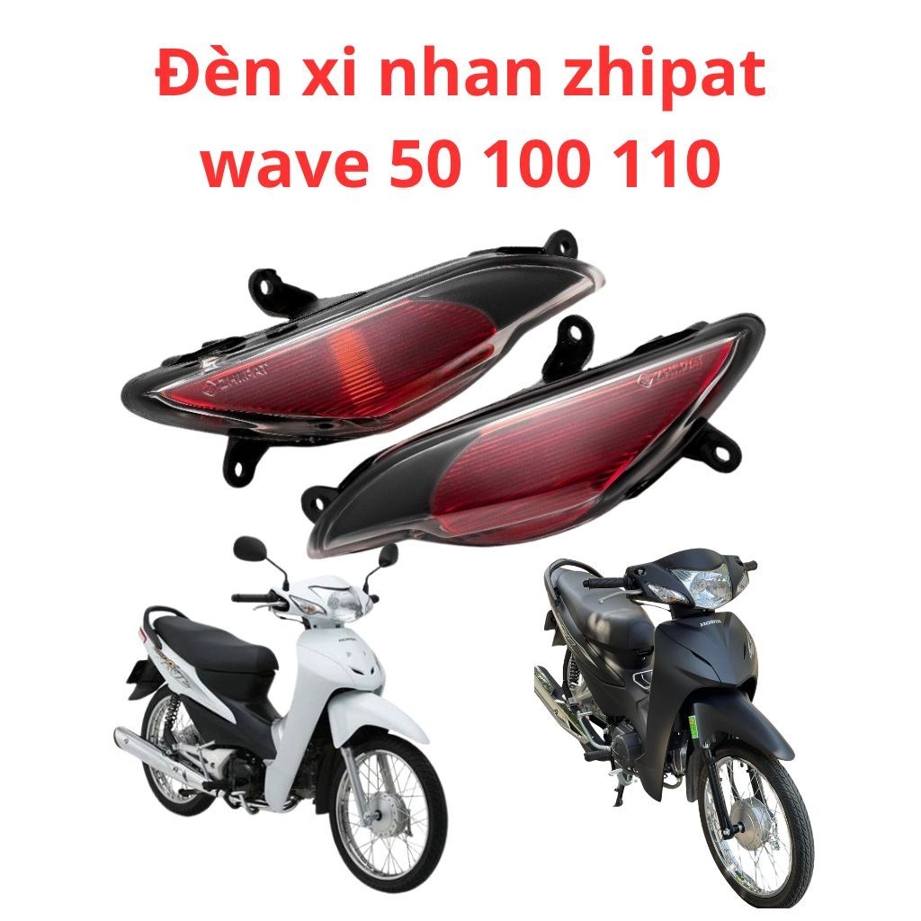 đèn xi nhan zhipat gắn xe wave a 50 100 110 s100 rs100 Thay thế xi nhan ...