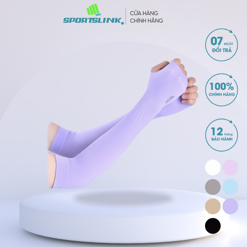 Găng tay chống nắng xỏ ngón Sportslink aqua-x let's slim | Shopee Việt Nam