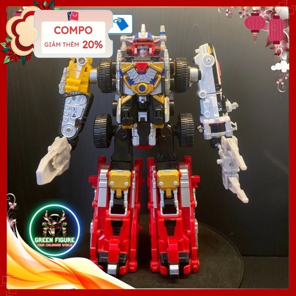 ( Xả lỗ ) DX Daibouken - Siêu Nhân Sấm Sét - DX Gogo Sentai - Mô Hình Bandai Bandai Nhật Bản ...