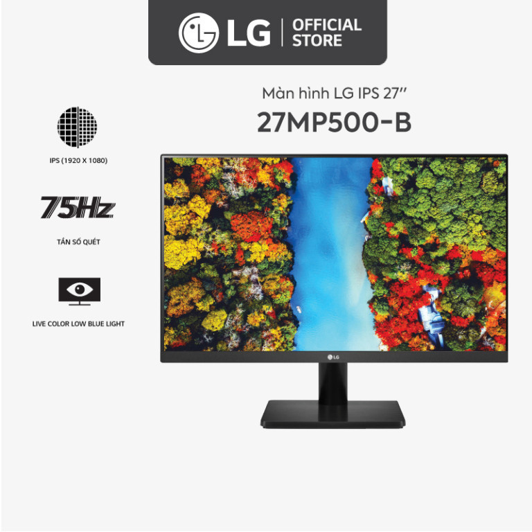 ( Màn Hình LG 27MP500-B 27'' IPS 75Hz FHD AMD FreeSync™ - Hàng Chính ...