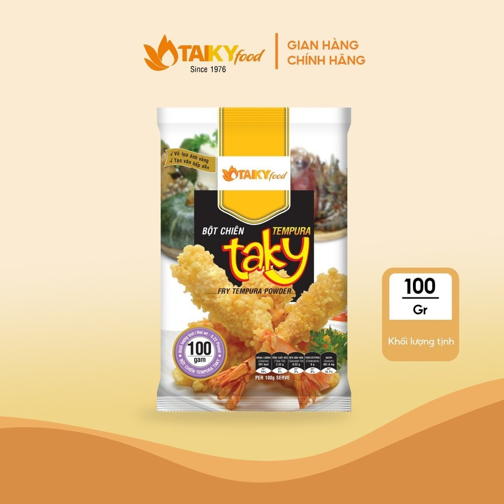 Bột chiên tempura Tài Ký gói 100g | Shopee Việt Nam