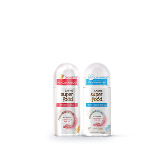 Combo 2 Lăn Hút Mùi LASHE SUPERFOOD Dưỡng Sáng Da / Se Khít Lỗ Chân ...