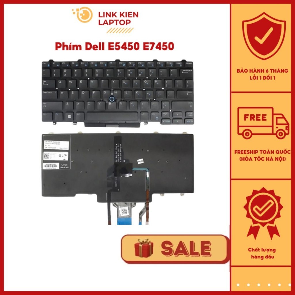 Phím DELL Latitude E5450 E7450 E5470 E7470 E7480 E5450 E7450 Keyboard ...
