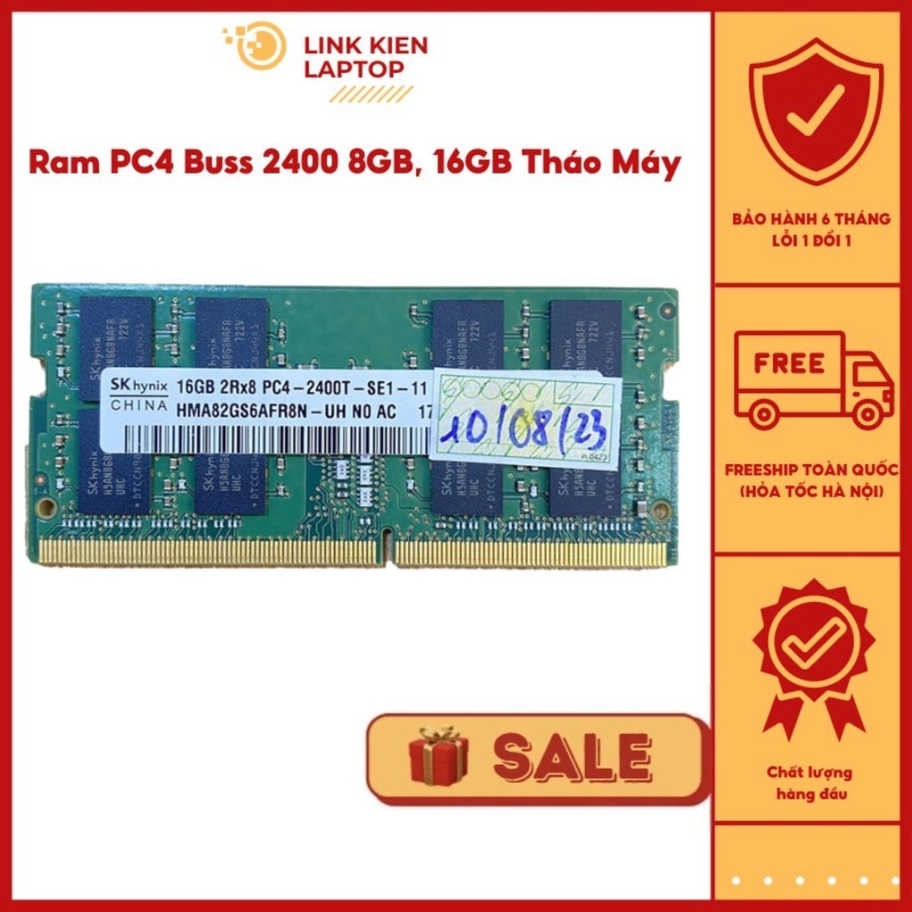 Ram Laptop PC4 8GB 16GB 2400T Hàng Zin Tháo Máy Bảo Hành 12 Tháng Lỗi ...