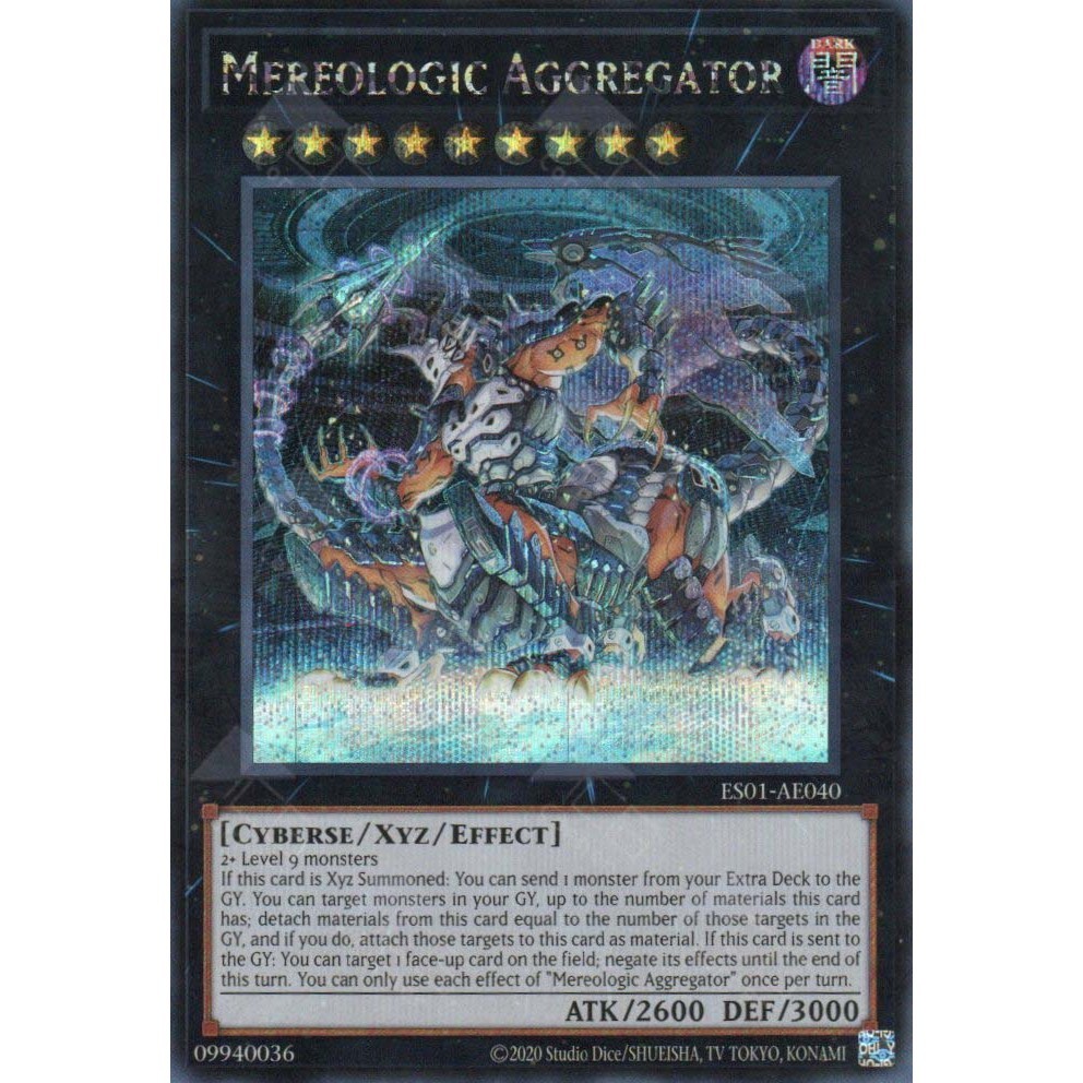 [ Bài Yugioh Chính Hãng ] ES01-AE040 Mereologic Aggregator | Shopee ...