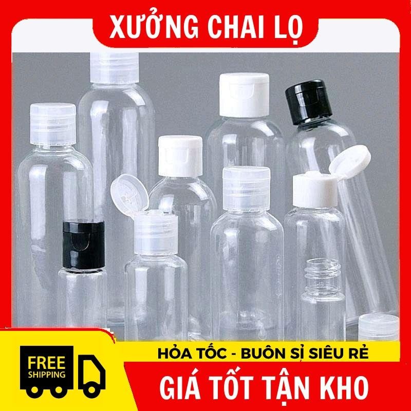 Chai Lọ Nhựa Nắp Bật Vỏ Nhựa Pet [20ml,30ml,50ml,100ml,150ml,200ml,250ml] Chiết Dầu Gội | Shopee ...