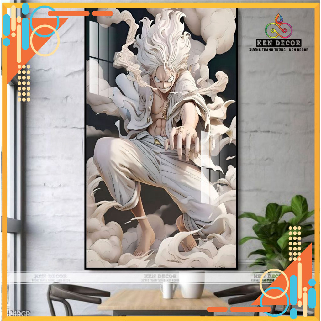Tranh tráng gương [ONE PIECE] Zoro cool ngầu, bao chất TGTTT | Shopee ...