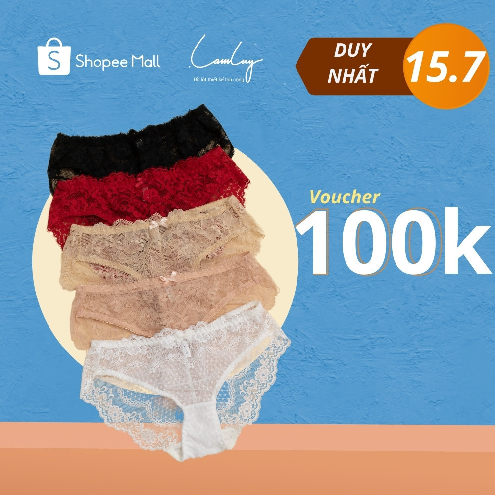 Quần lót ren nữ LAMLUY thiết kế nhiều màu 1QCB2 | Shopee Việt Nam