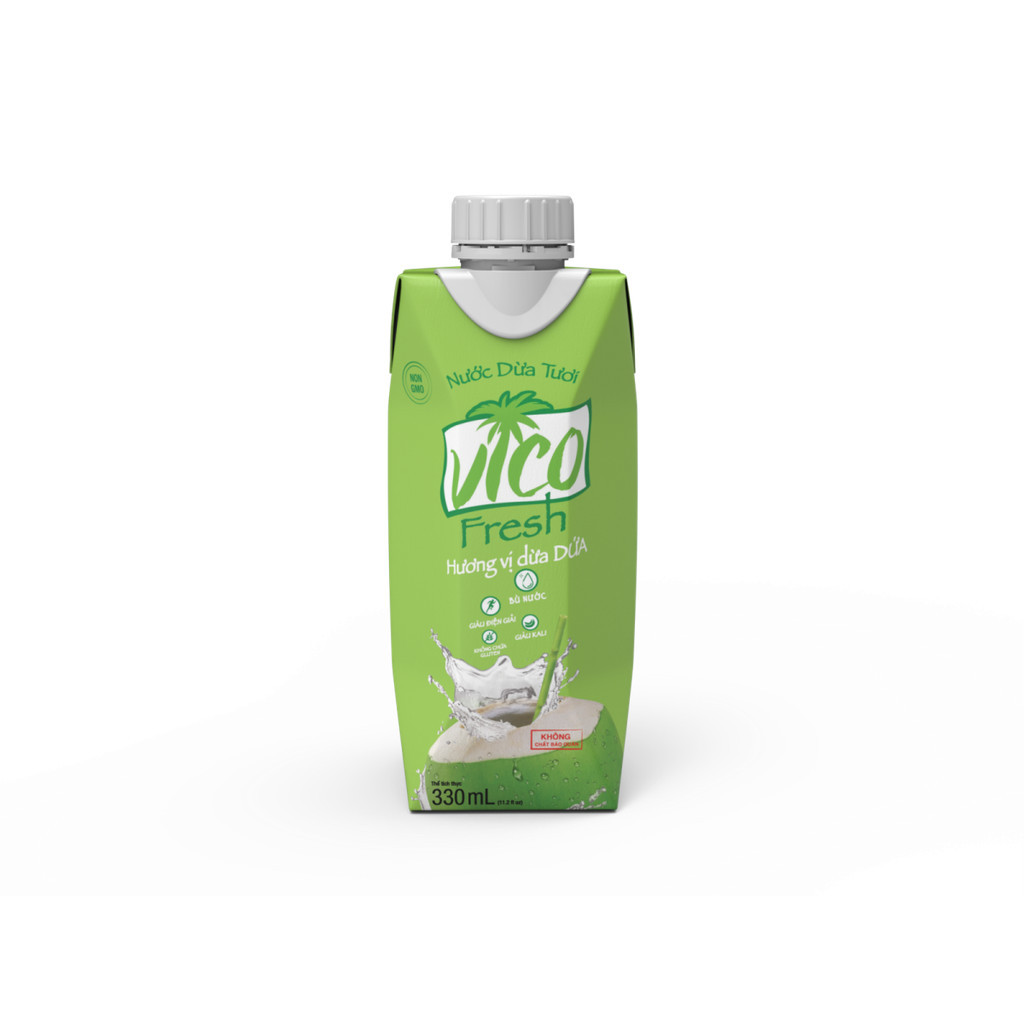 Nước dừa Vico Fresh dứa 330ml | Shopee Việt Nam