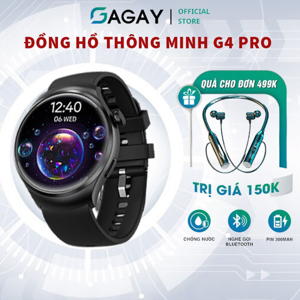 Đồng Hồ Thông Minh GS G4Pro Đồng Hồ Thể Thao Điện Tử Theo Dõi Sức Khỏe ...
