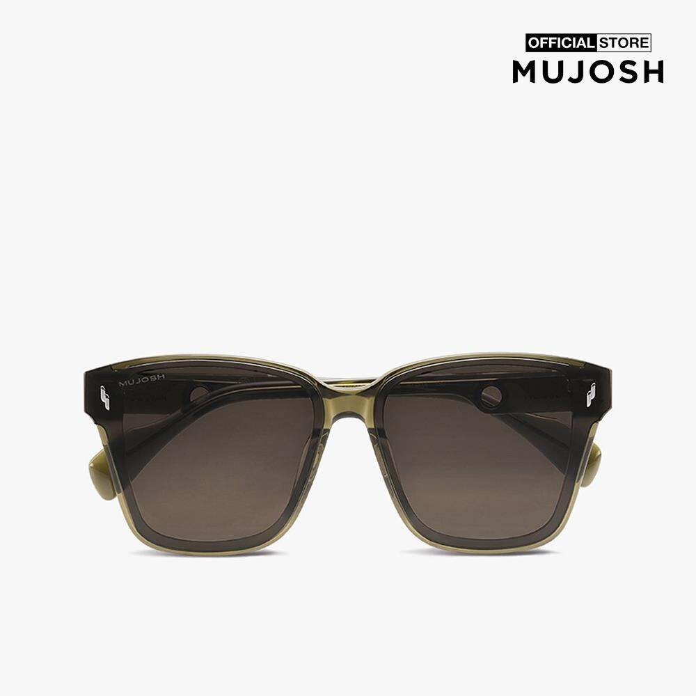 MUJOSH - Kính mát gọng vuông unisex bản dày hiện đại MJ101SJ526-GRC2 ...