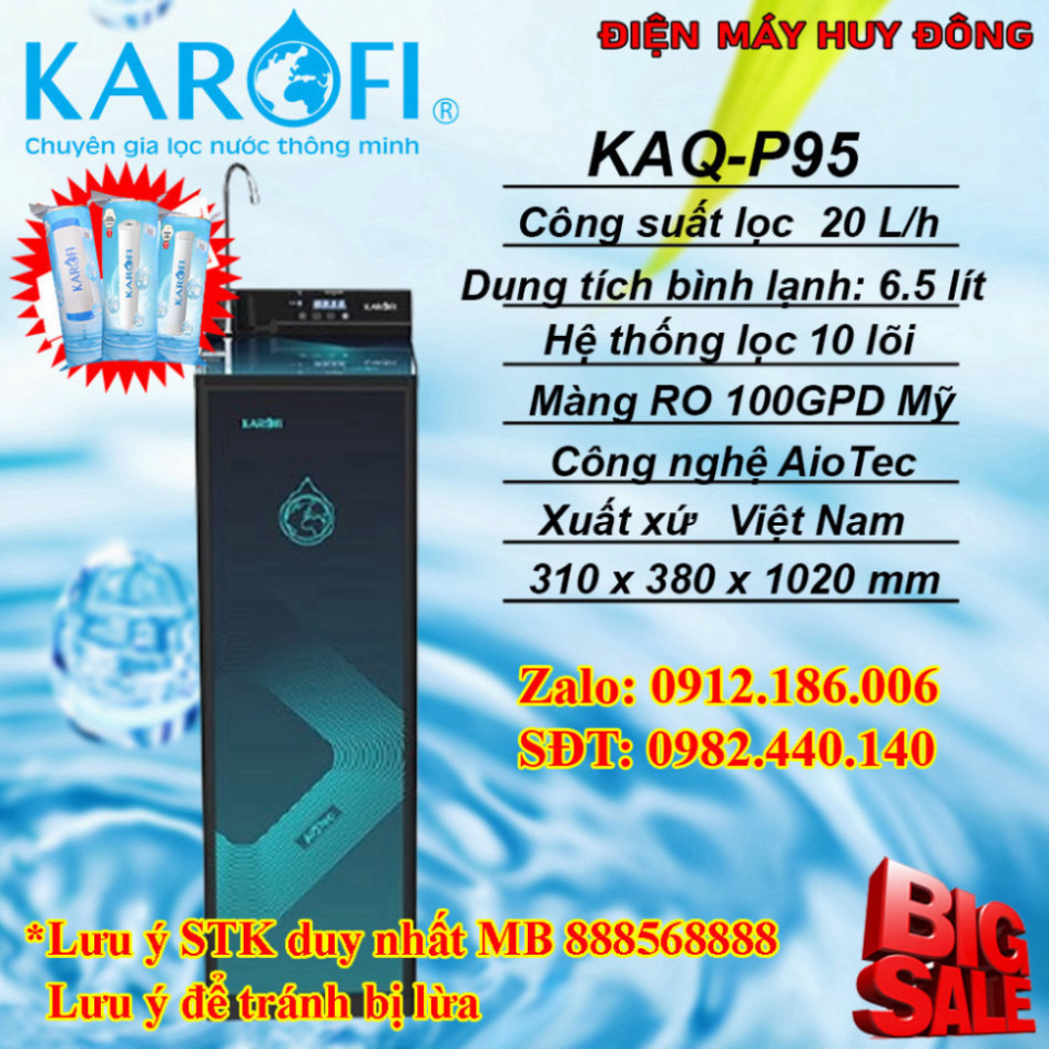 MÁY LỌC NƯỚC KAROFI KAQ-P95 (10 CẤP LỌC) - HÀNG CHÍNH HÃNG | Shopee Việt Nam