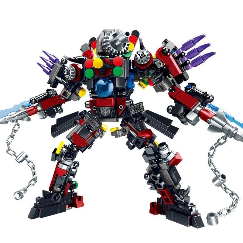 Tương thích với LEGO Toilet Man Titan Monitor Mecha Doll 8-12 Bé Trai ...