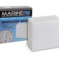 VẬT LIỆU LỌC -SỨ LỌC - MARINE PURE- CERMEDIA - BLOCK - 20CM X 20CM X ...