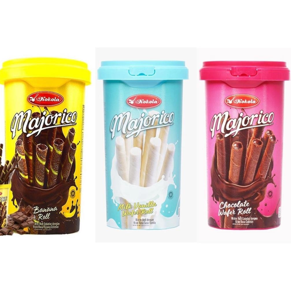 Bánh Quế Kokola Majorico Indonesia Vị Vani/Chocolate Chuối/Majorico ...