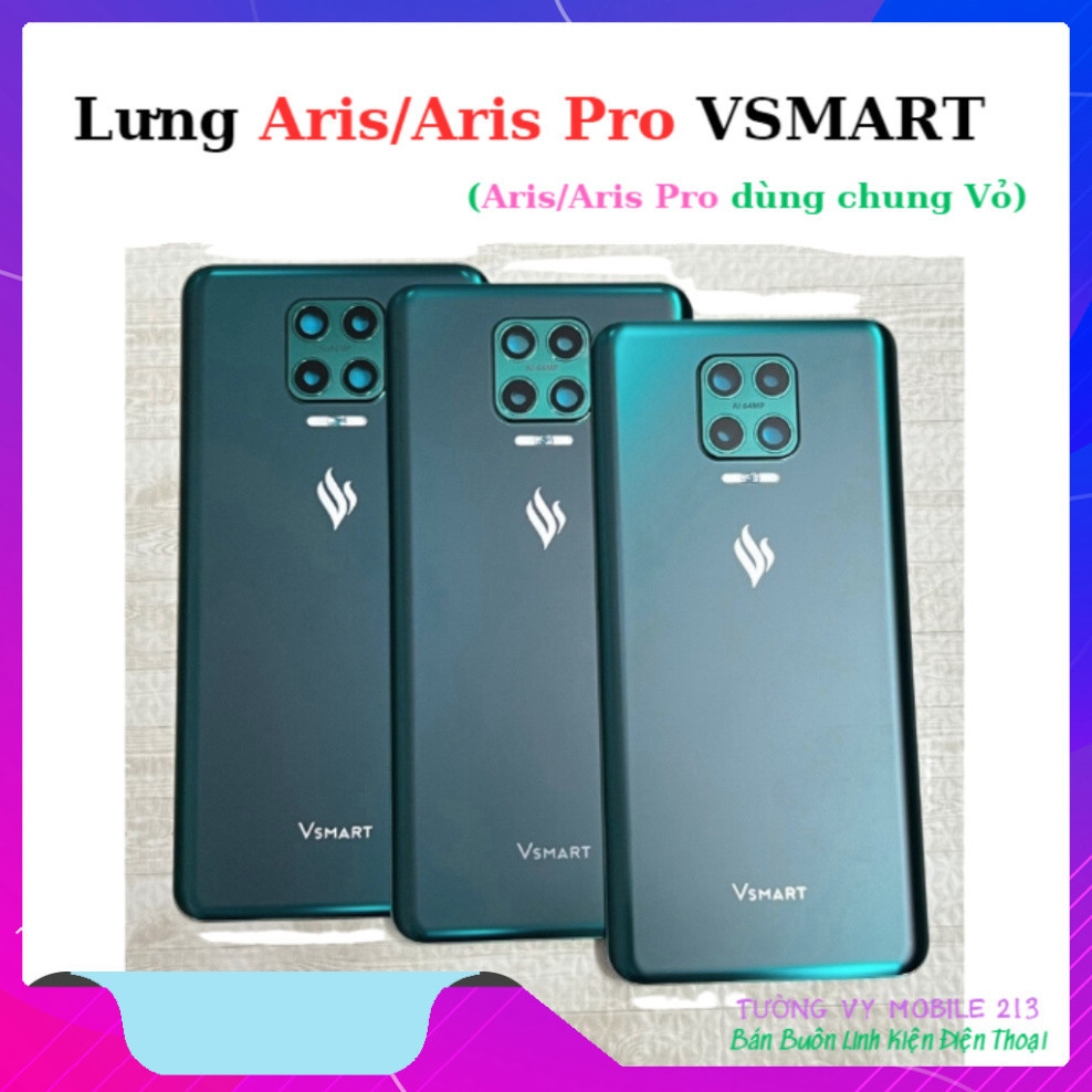 Nắp Lưng vsmart Aris/Aris pro,kèm kính camera(dùng chung vỏ) ,đang cập nhập | Shopee Việt Nam