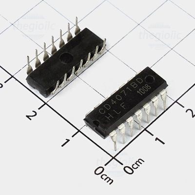 Logic Gates CD4071BD IC Quad 2-Input OR Logic Gate, 14-DIP//SKU:9 ...