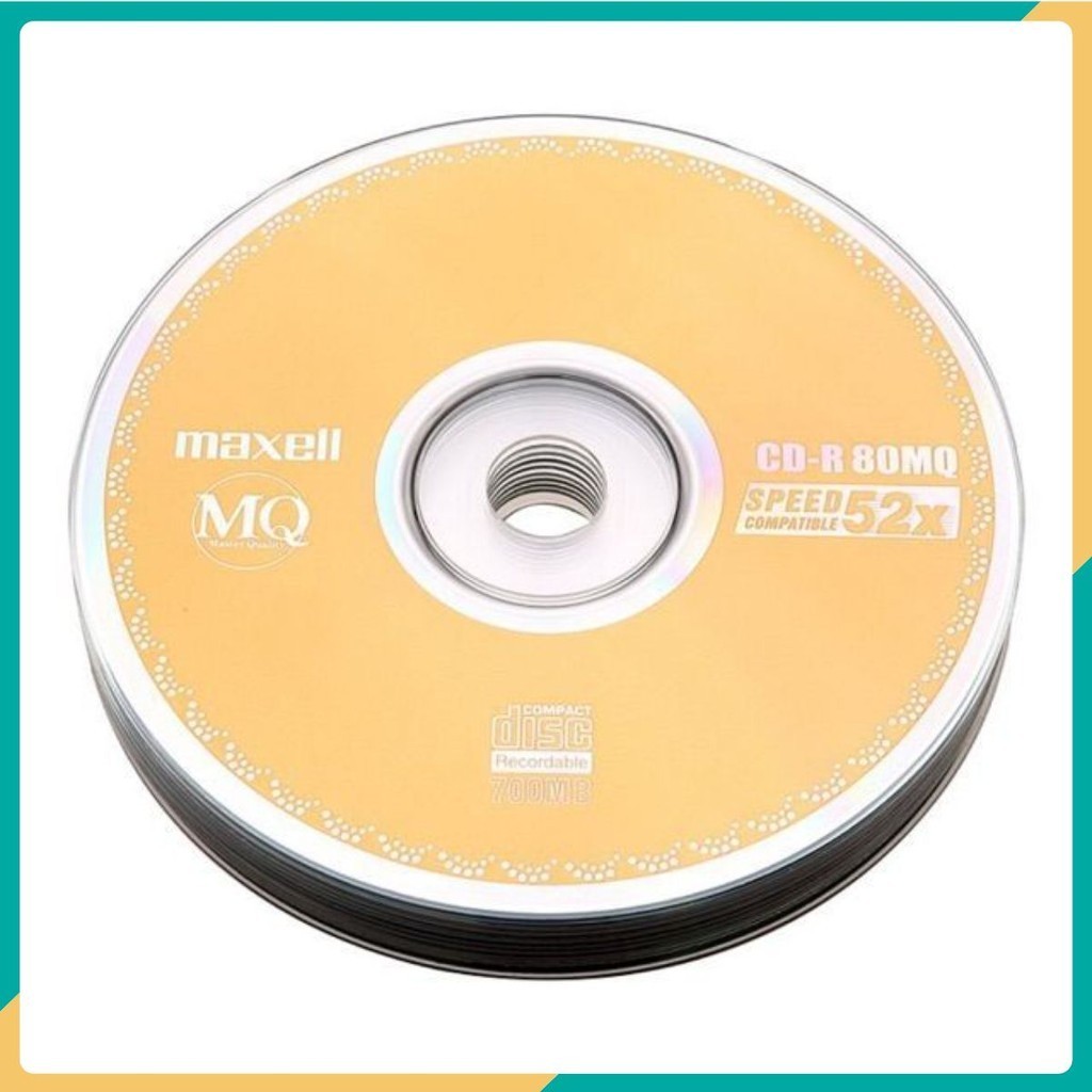 ĐĨA TRẮNG CD MAXELL-DVD MAXECO (TẶNG KÈM VỎ ĐỰNG ĐĨA) ٩(^‿^)۶ | Shopee ...