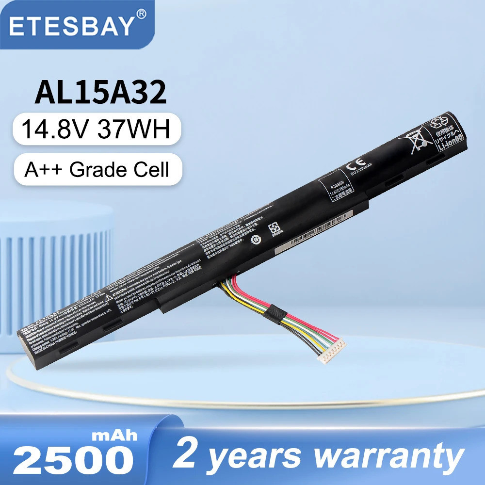 Etesbay al15a32 2500/37Wh Pin máy tính xách tay cho Acer Aspire E5-422G ...