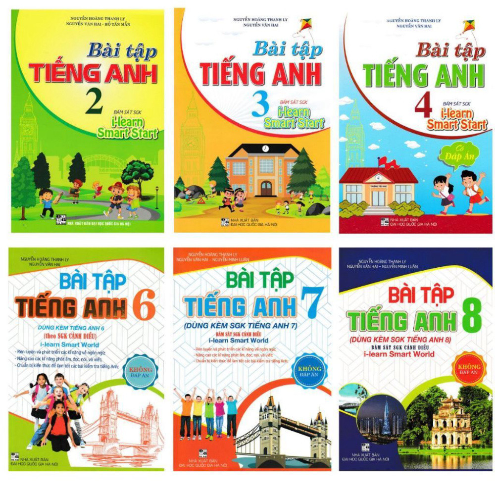Sách Bổ Trợ - Bài Tập Tiếng Anh - Bám Sát SGK I Learn Smart Start - HA | Shopee Việt Nam