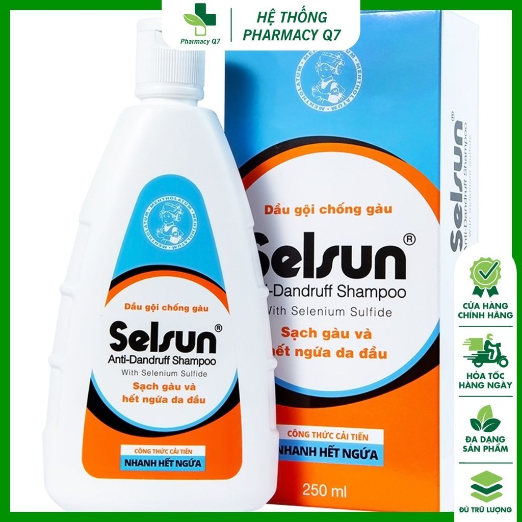 (Chai to Maximum) 250ml Dầu Gội Selsun Ngừa Gàu Và Ngứa 1% Selenium ...