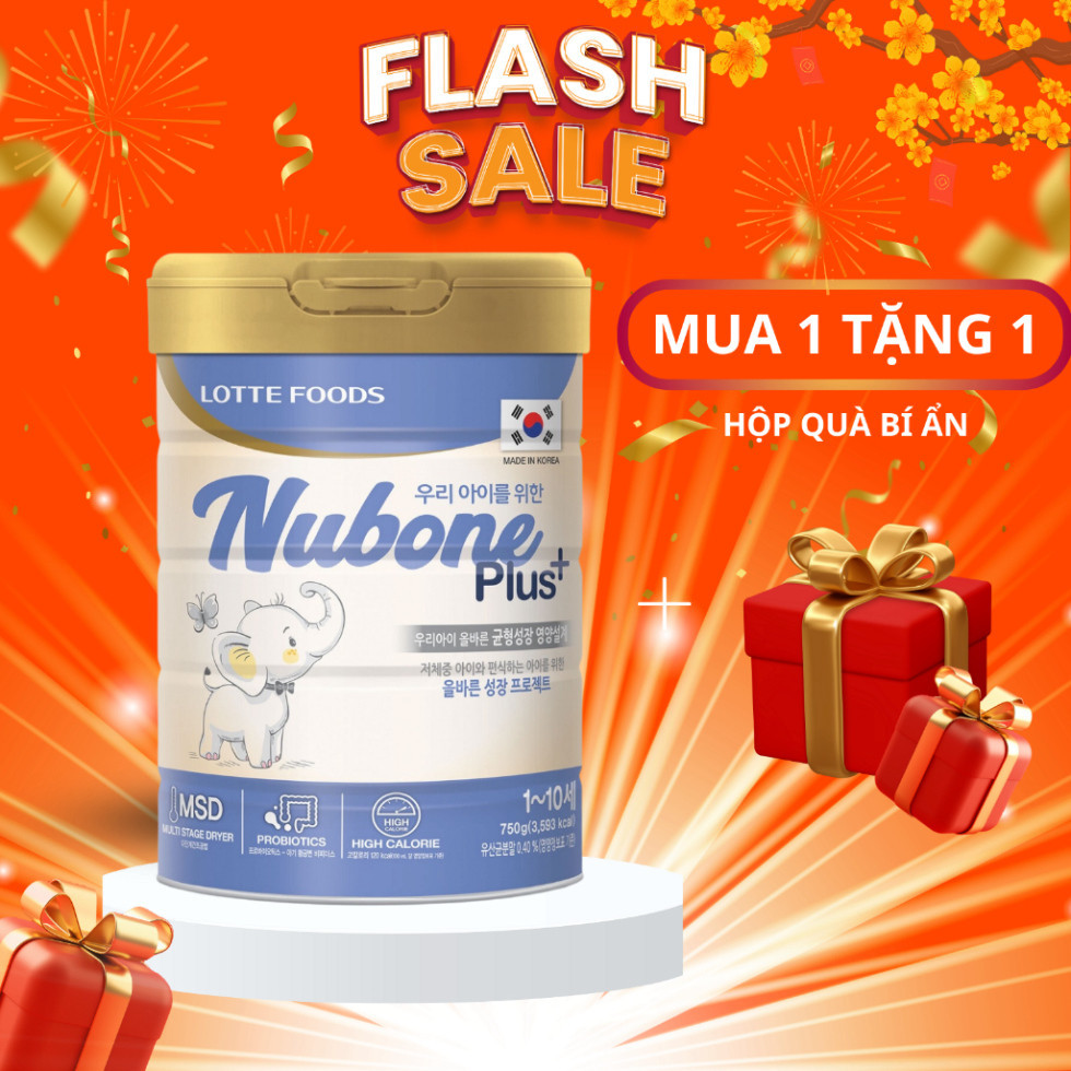 [CHÍNH HÃNG] Sữa cao năng lượng Nubone Step 1, Step 2, Nubone Plus+ lon ...