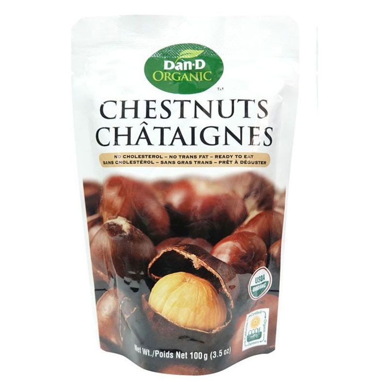 Hạt Dẻ Hữu Cơ Hấp Dan.D.Pak Chestnuts Organic 100G | Shopee Việt Nam