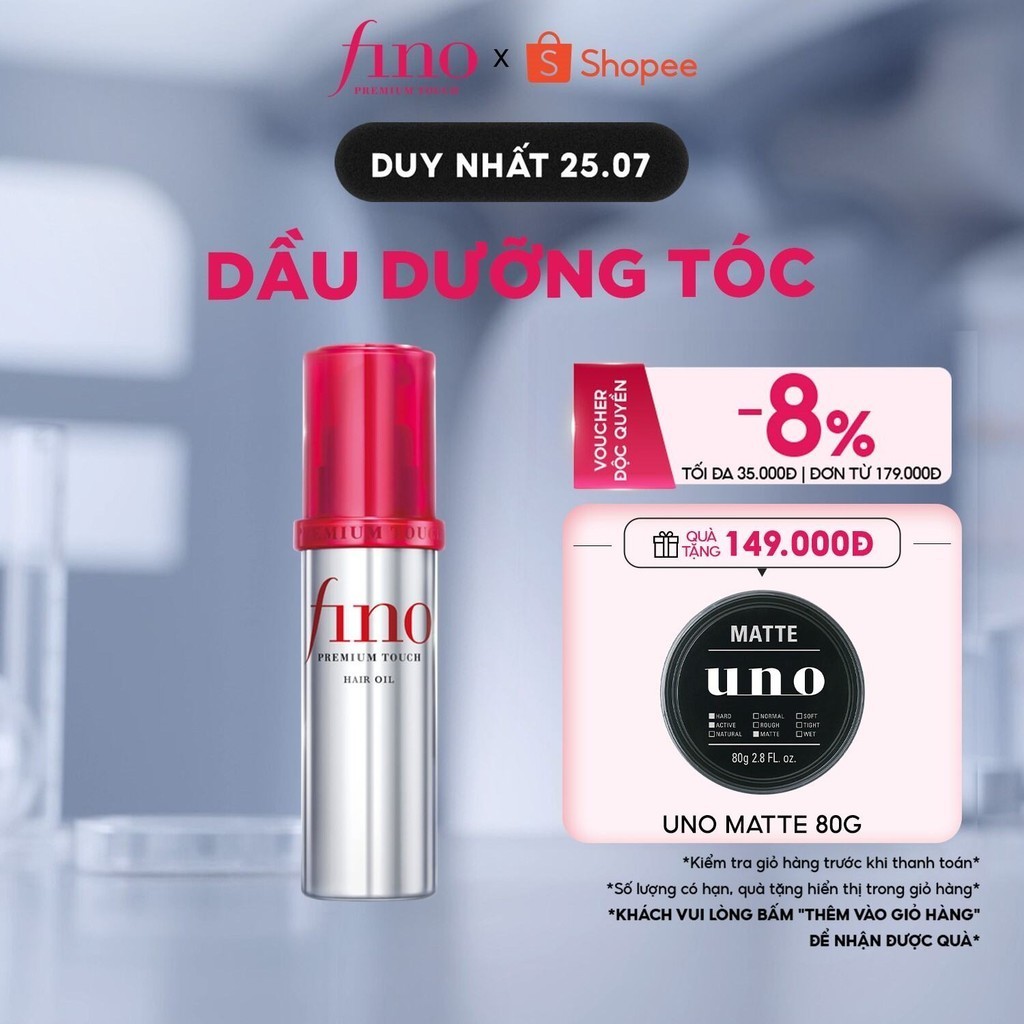 DẦU DƯỠNG TÓC CAO CẤP FINO PREMIUM TOUCH HAIR OIL B 70ml | Shopee Việt Nam