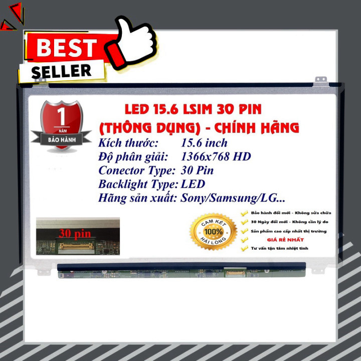 PHỤ KIỆN @ Màn hình laptop Dell Insprion 15 Gaming 7566 (P65F, P65F001 ...