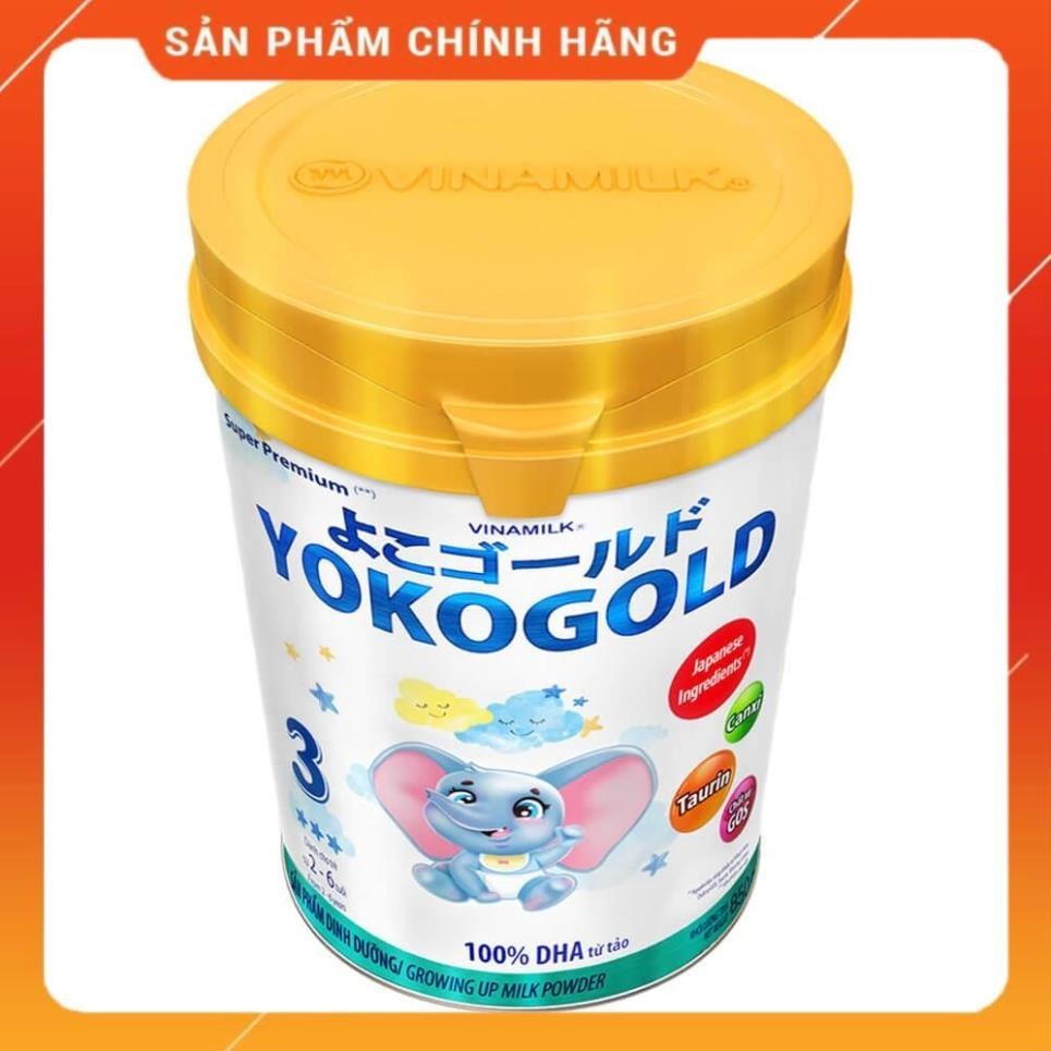Sữa Vinamilk Yoko Gold 3 cho bé từ 2-6 tuổi 850g | Shopee Việt Nam