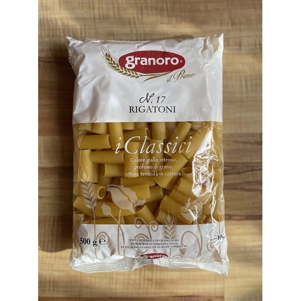 (Ý)👉 Nui ống Short Pasta Rigatoni no 17 Granoro👉 500g | Shopee Việt Nam