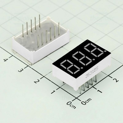 LED 7 Đoạn -3631BS LED 7 Đoạn 0.36inch Đỏ 3 Số Dương Chung//5 smart.hcm ...