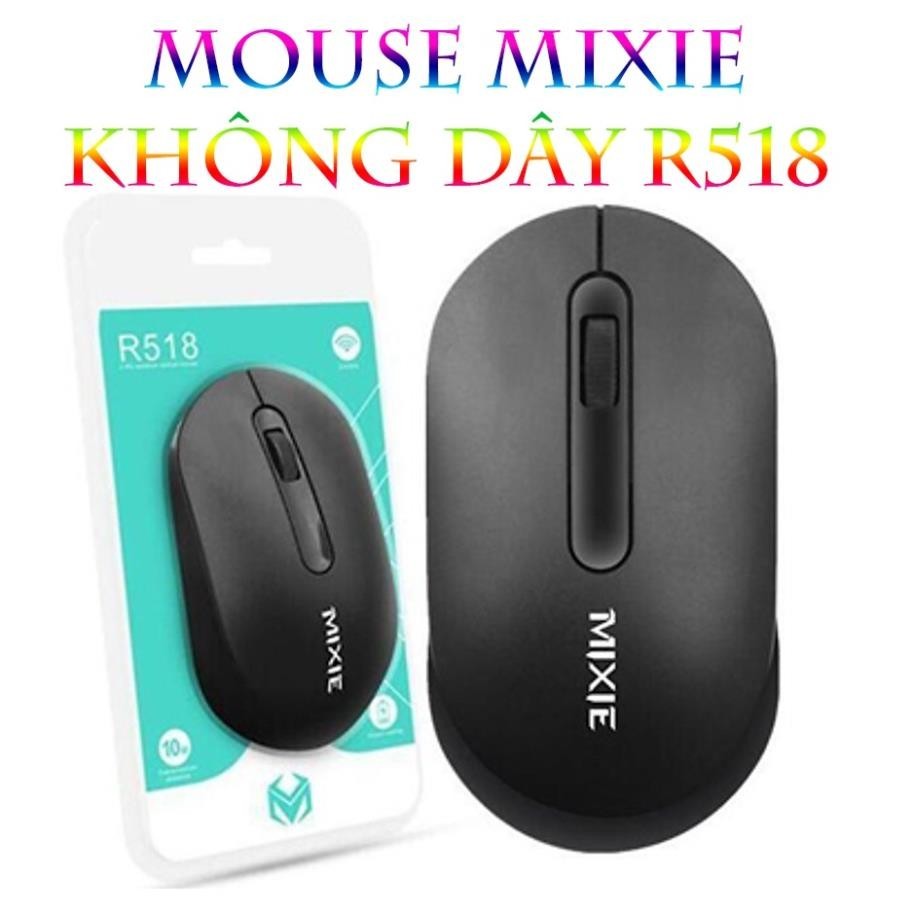 Chuột Không Dây Mixie R518 - Chính Hãng. Bảo hành 6 tháng (Giao màu ...