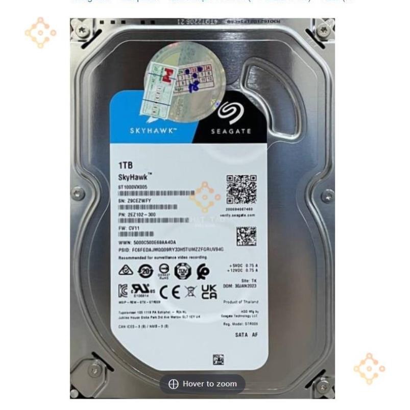 Ổ Cứng HDD PC SEAGATE 1T SkyHawk Hãng Thùy Linh/FPT (5900 RPM) và 2T ...