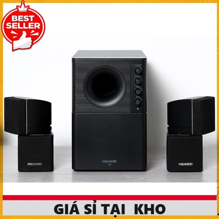 『GIA SI TAI KHO』 Hệ Thống Loa MICROLAB X2 2.1 Công Suất 46W tái tạo âm ...