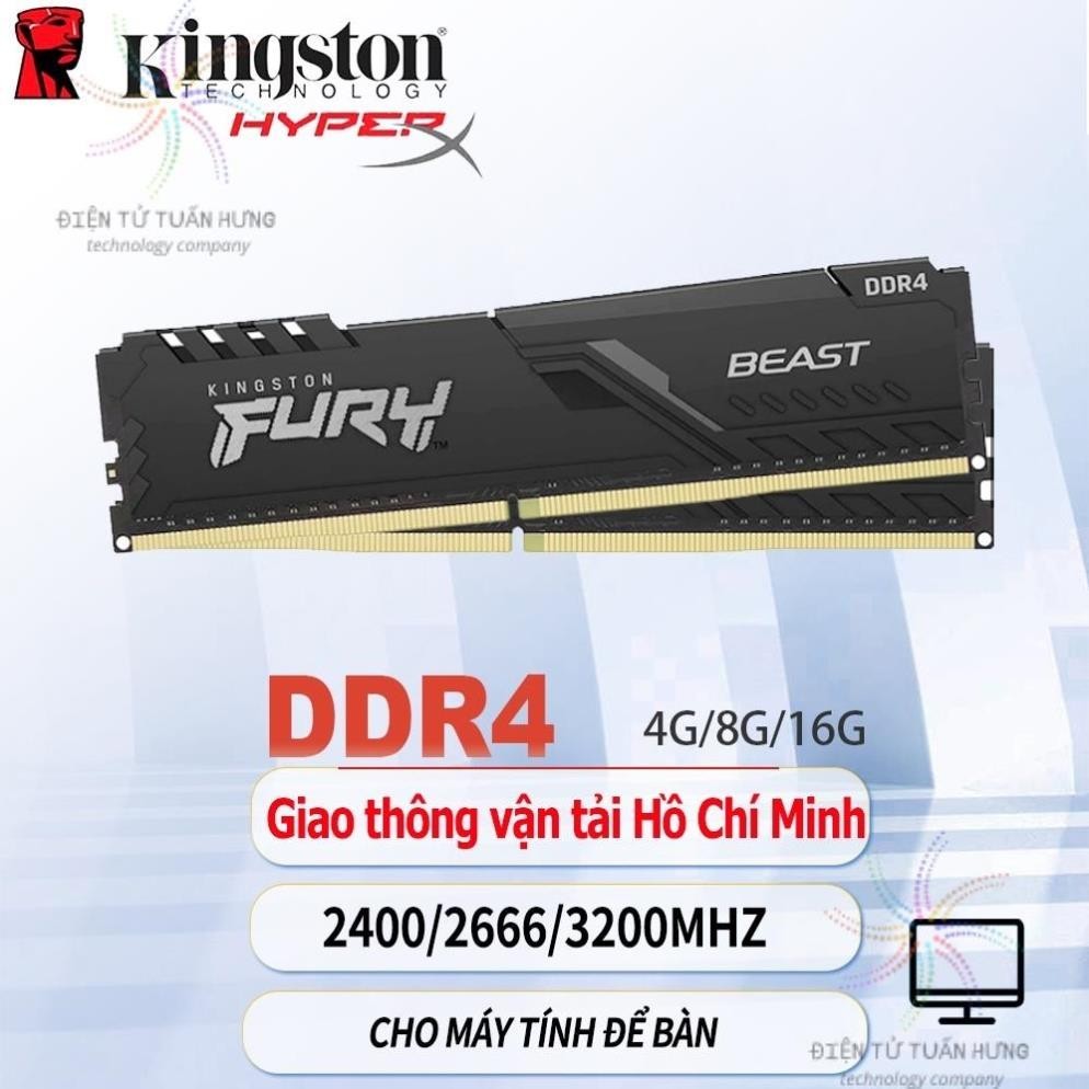 Ram DDR4 PC 16G/2666 KINGSTON HyperX Fury Công Ty (Box) | Shopee Việt Nam