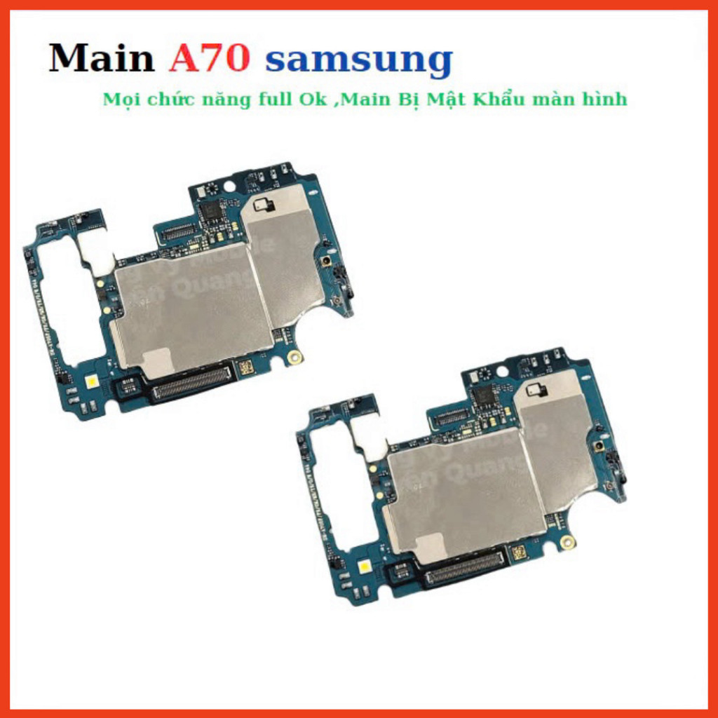Main samsung A70,mọi chức năng ok, mại bị mật khẩu màn hình ,đang cập ...