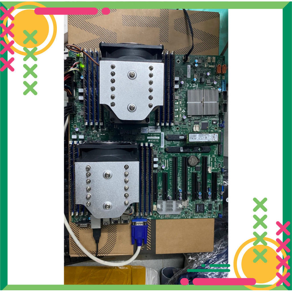 Bo mạch chủ Mainboard Supermicro X11 X11DPH-T X11DAI dual 2 CPU Xeon ...