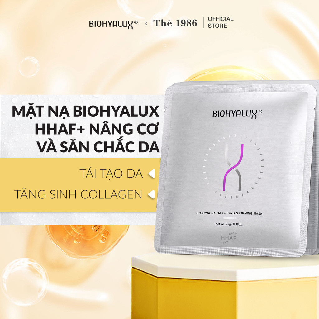 Mặt Nạ HA Nâng Cơ Và Săn Chắc Da Lão Hóa Biohyalux HA Lifting & Firming ...