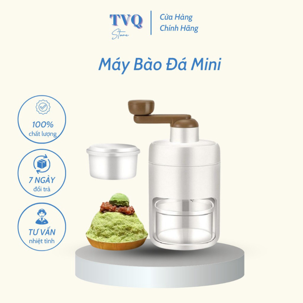 Máy Bào Đá Xay Đá Thiết Kế Nhỏ Gọn Dễ Dàng Sử Dụng, Cao Cấp TVQ Store | Shopee Việt Nam