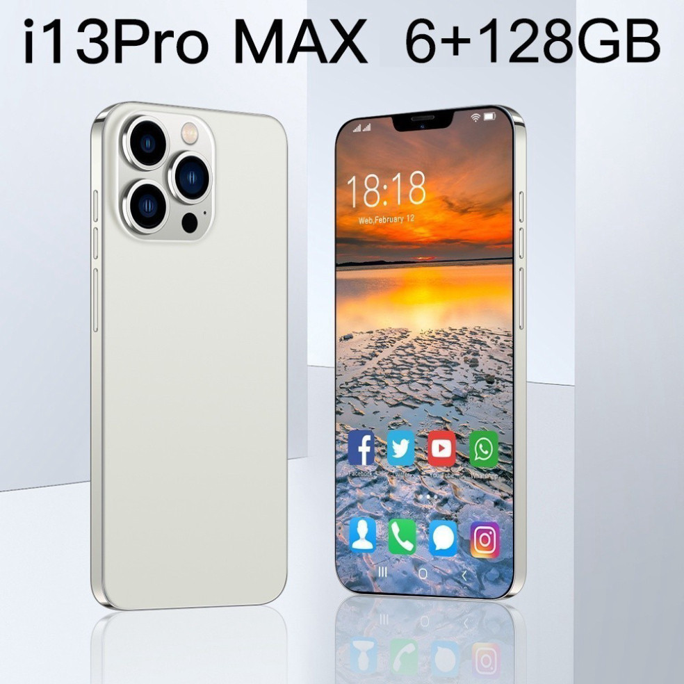[COD] điện Thoại Dưới 1 Triệu I13 Pro Max 6.7 Inch 6+128GB Camera HD Chính Hãng Giá Rẻ Chất ...