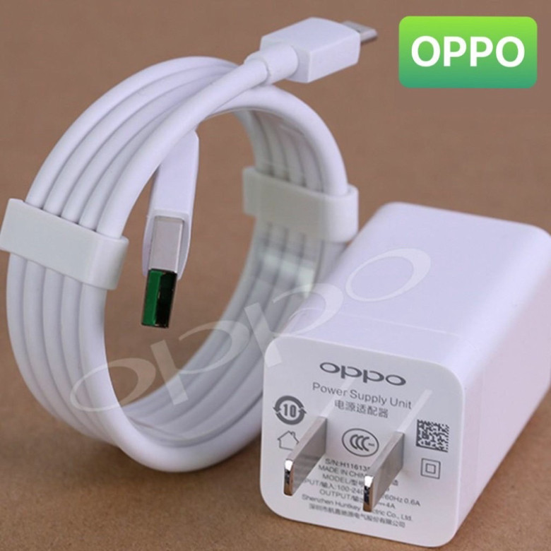 Bộ Sạc Nhanh OPPO VOOC 20W (5V-4A) Hàng Chính Hãng - Dây Cáp Micro Usb và Type-C Tuỳ Chọn ...