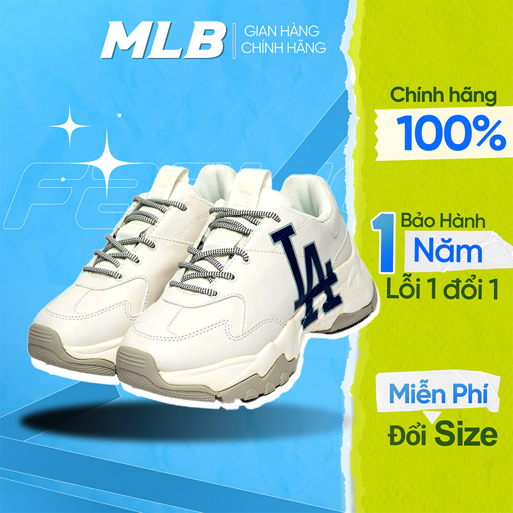 Giày MLB Bigball Chunky LA chính hãng, giày sneaker thể thao độn đế logo LA xanh (BLA) | Shopee ...